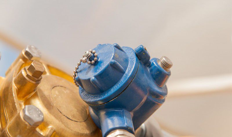 The gas tank installation process | AmeriGas Poland