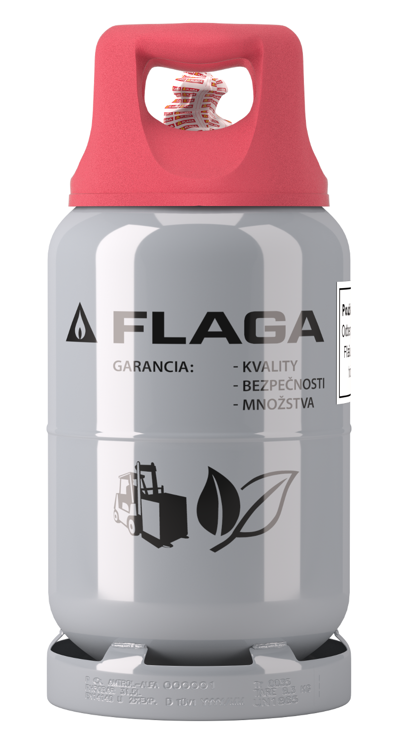 Hľadáte plyn vo fľašiach pre váš vysokozdvižný vozík? - Flaga.sk